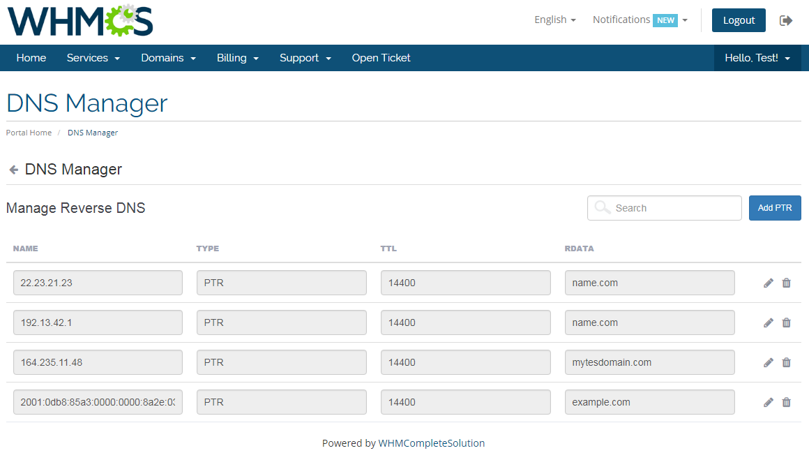 DNS Manager, A Powerful Tool for EMWD Clients - Web Hosting Done ...